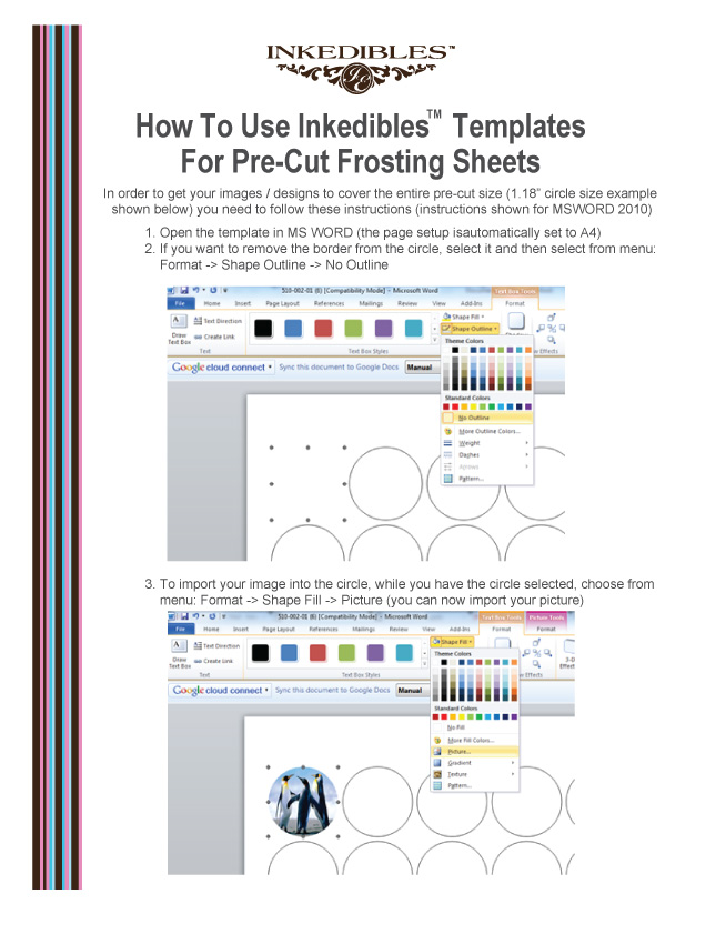 Frequently Asked ions FAQs Inkedibles